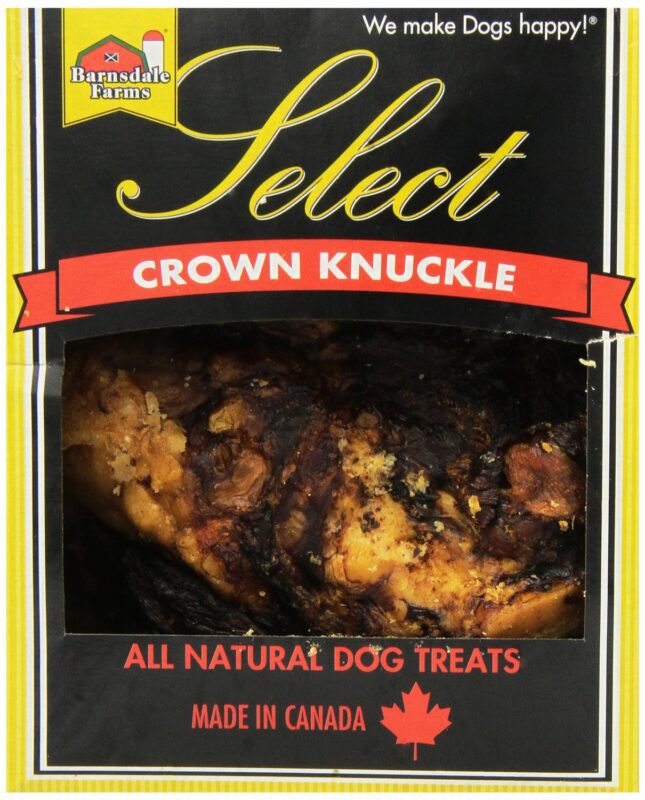 Bullwrinkles Beef Crown Knuckle Bone | Durable & Long-Lasting Chew for ...
