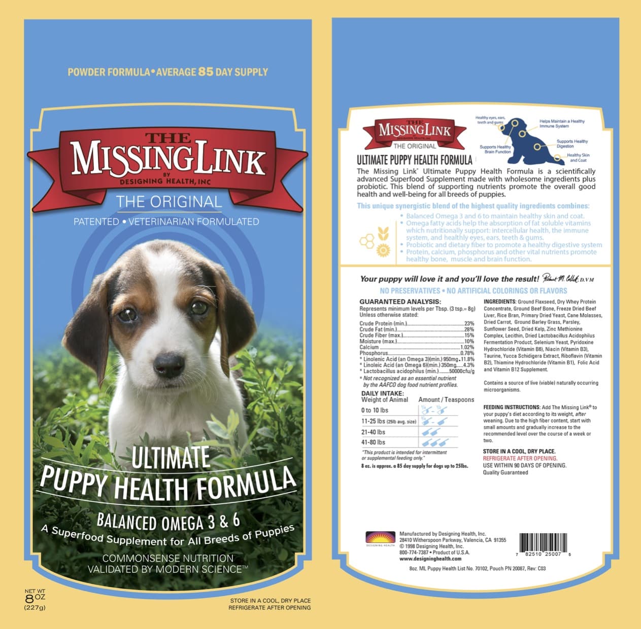 The-Missing-Link®-Puppy-Health-Formula - Biopaw