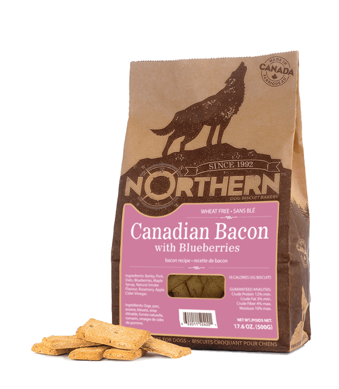 Northern Biscuit - Canadian Bacon with Blueberries 500g - Biopaw